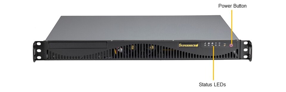 Supermicro 1U Mainstream SuperServer SYS-510T-ML System I Supermicro eStore