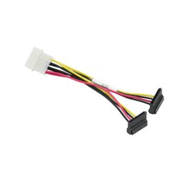 Supermicro CBL-0082L 4-Pin Peripheral Connector to 2 Right Angle SATA ...