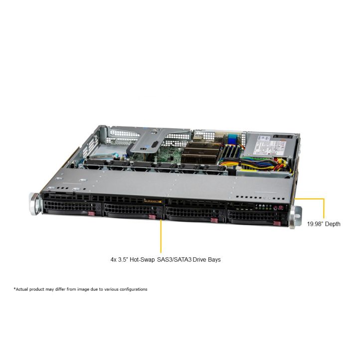 Supermicro 1U Mainstream SYS-510T-M SuperServer | Supermicro eStore